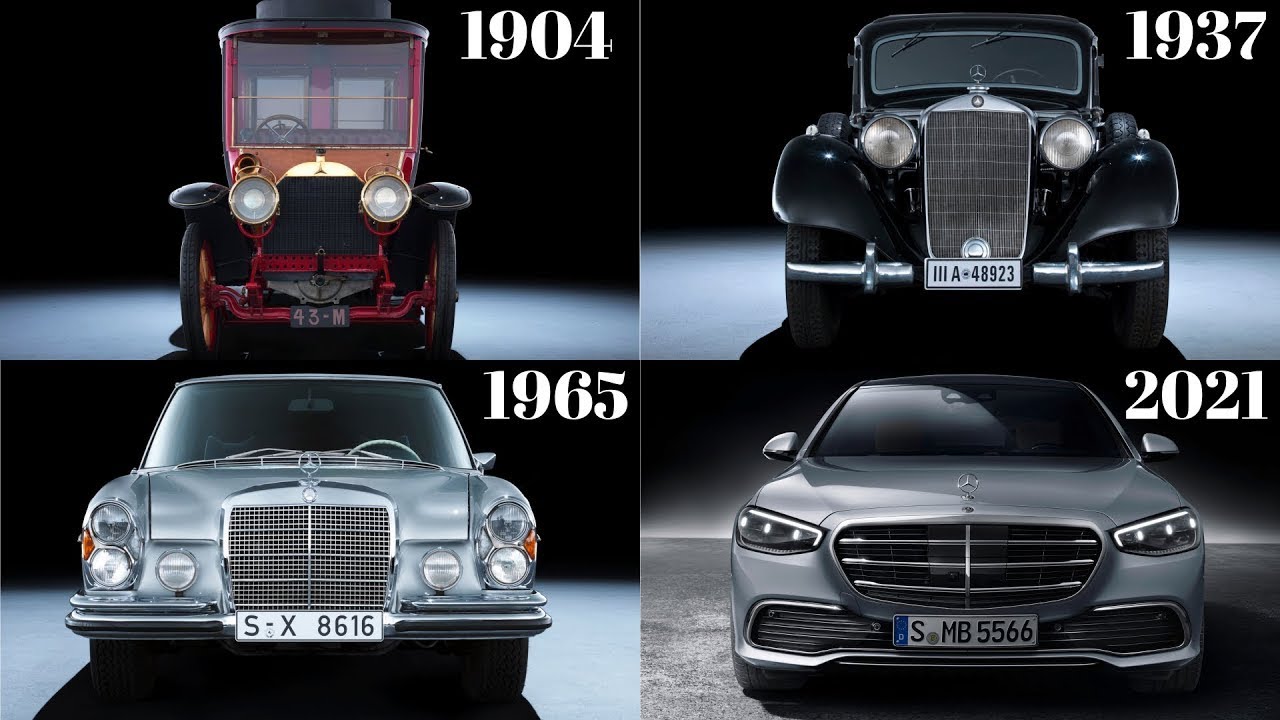 Mercedes Benz S Class Evolution Story. - YouTube