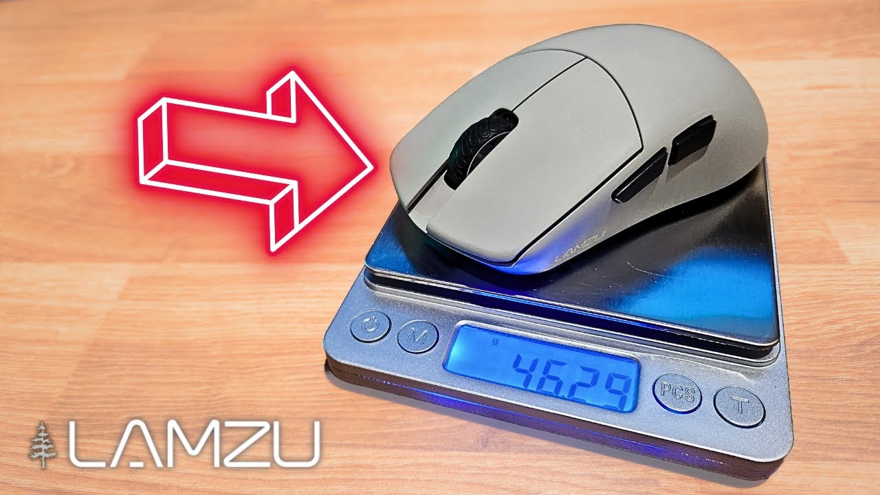 The Best Ambi Mouse? Lamzu Maya Unboxed - YouTube