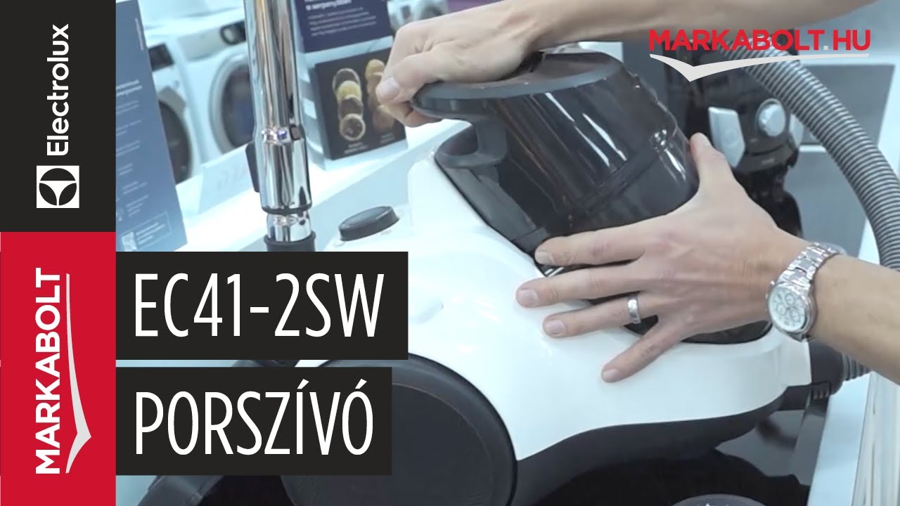 Electrolux EC41-2SW porszívó – Márkabolt.hu - YouTube