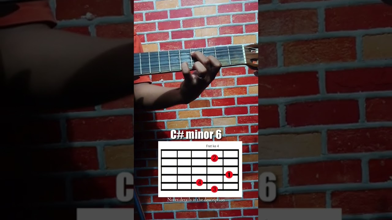 chord C# minor 6 | Cis min 6 | C#m6 - YouTube