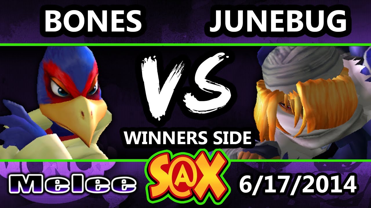 S@X Weekly - Bones (Falco) Vs. Junebug (Sheik) SSBM Singles Bracket ...