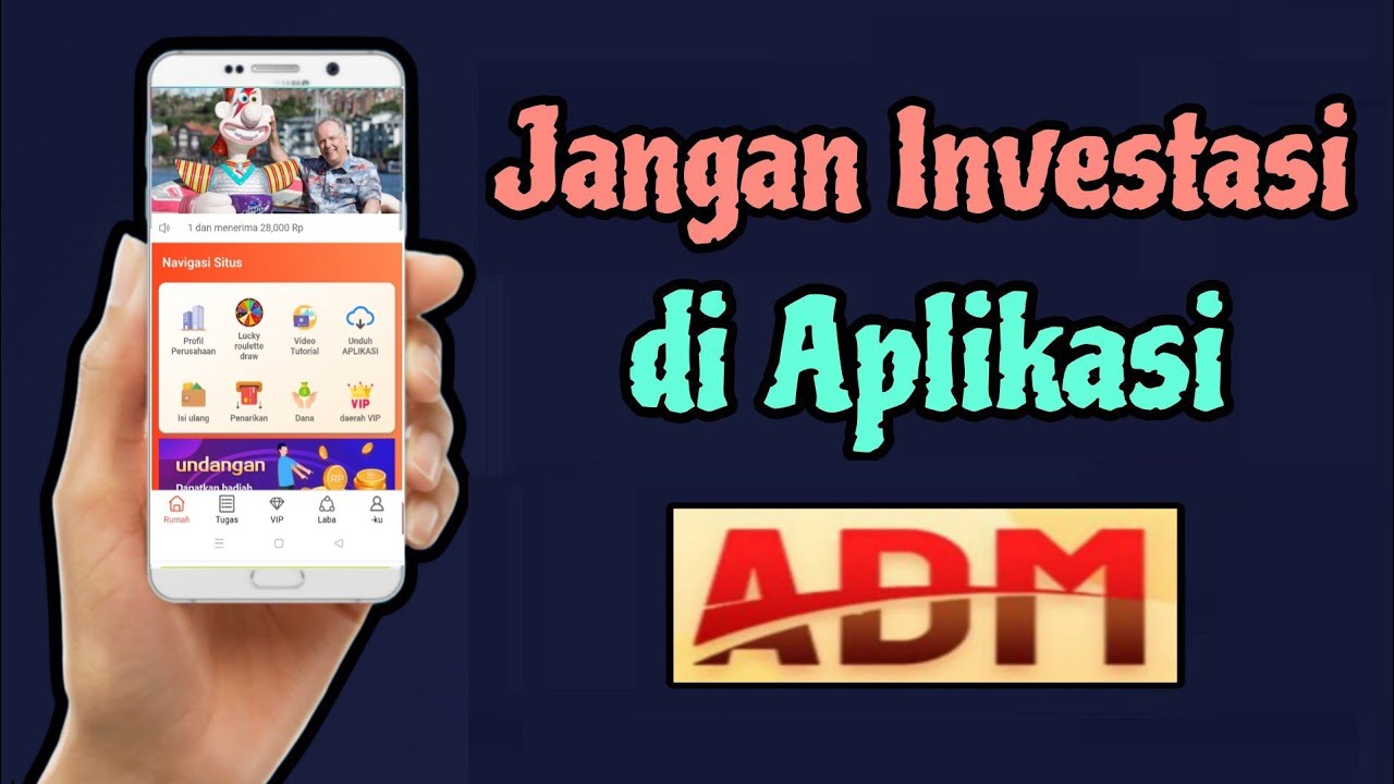 Jangan Investasi di Aplikasi ADM! Fakta Sebenarnya Aplikasi ADM FILM itu Penipuan! - YouTube