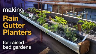 Using Gutters As Planters How To Make Gutter Planters For Strawberries