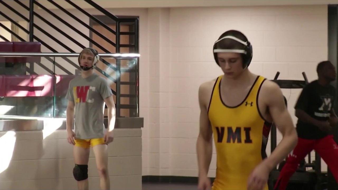 125lbs 125 John McGarry (VMI) fall Anthony Rautmann (Davidson) - YouTube