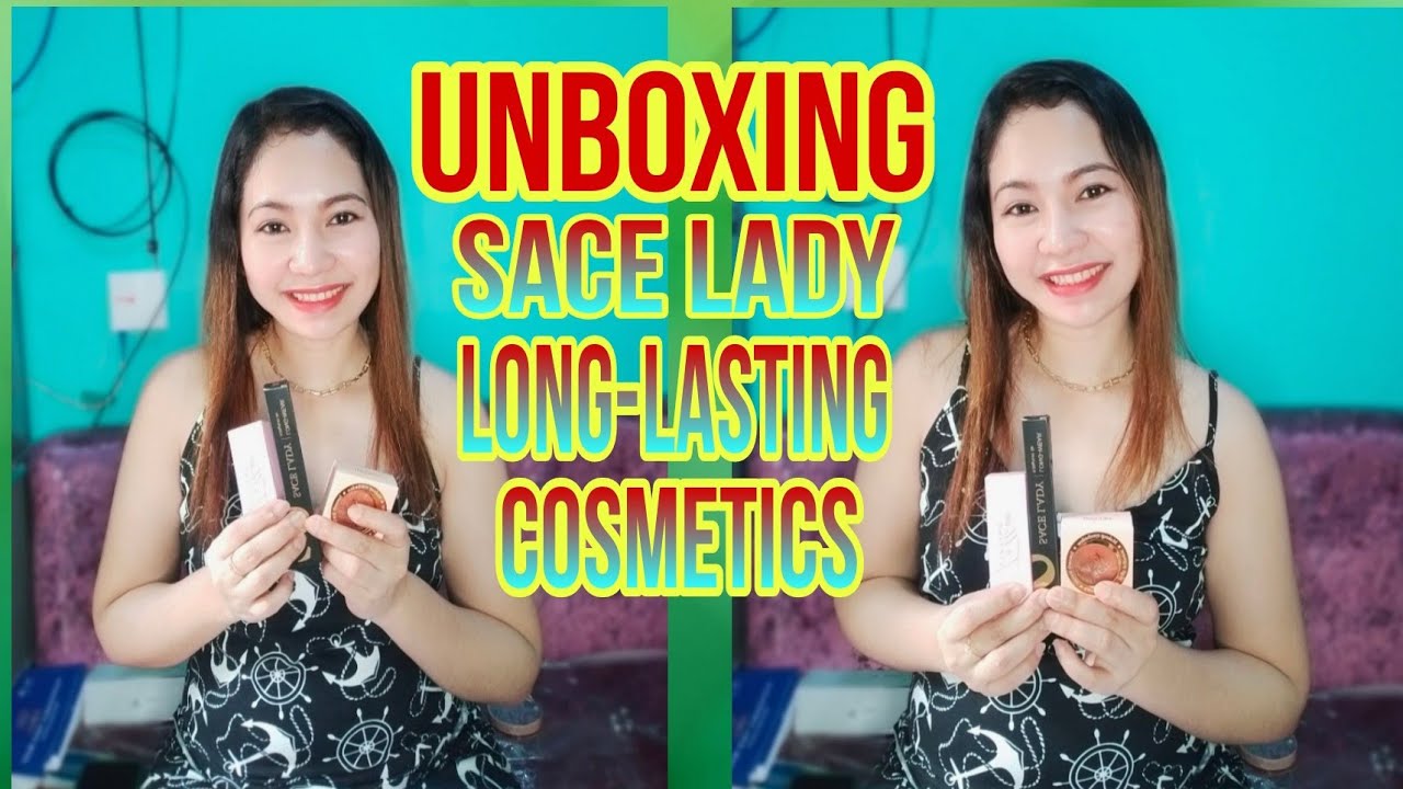 UNBOXING SACE LADY LONG-LASTING COSMETICS - YouTube