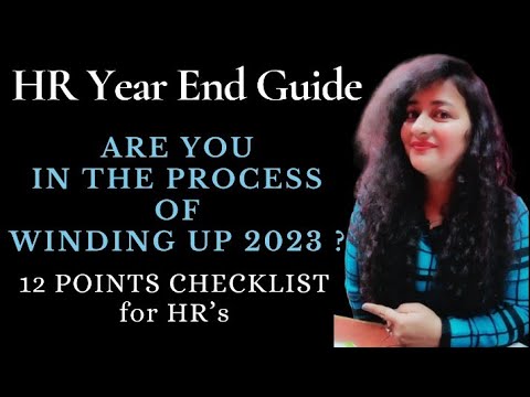 HR Year End Guide | Strategies for New Year #newyear #newyear2024 #hr # ...