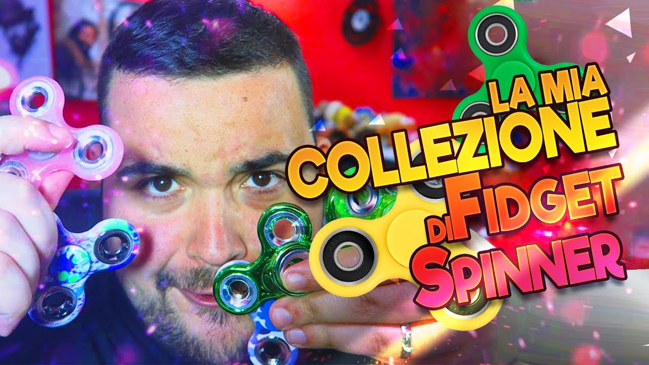 FIDGET SPINNER : La Mia Collezione e Tricks Incredibili! #SHOKKYBANDZ ...