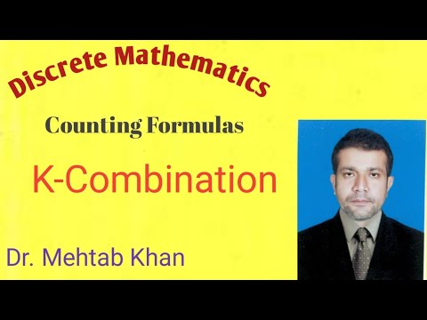 K-Combination in discrete mathematics #Counting_formula - YouTube