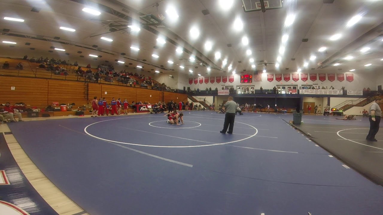 182 lbs Weston Allen vs Opponent 3 P.A.C. Duals - YouTube