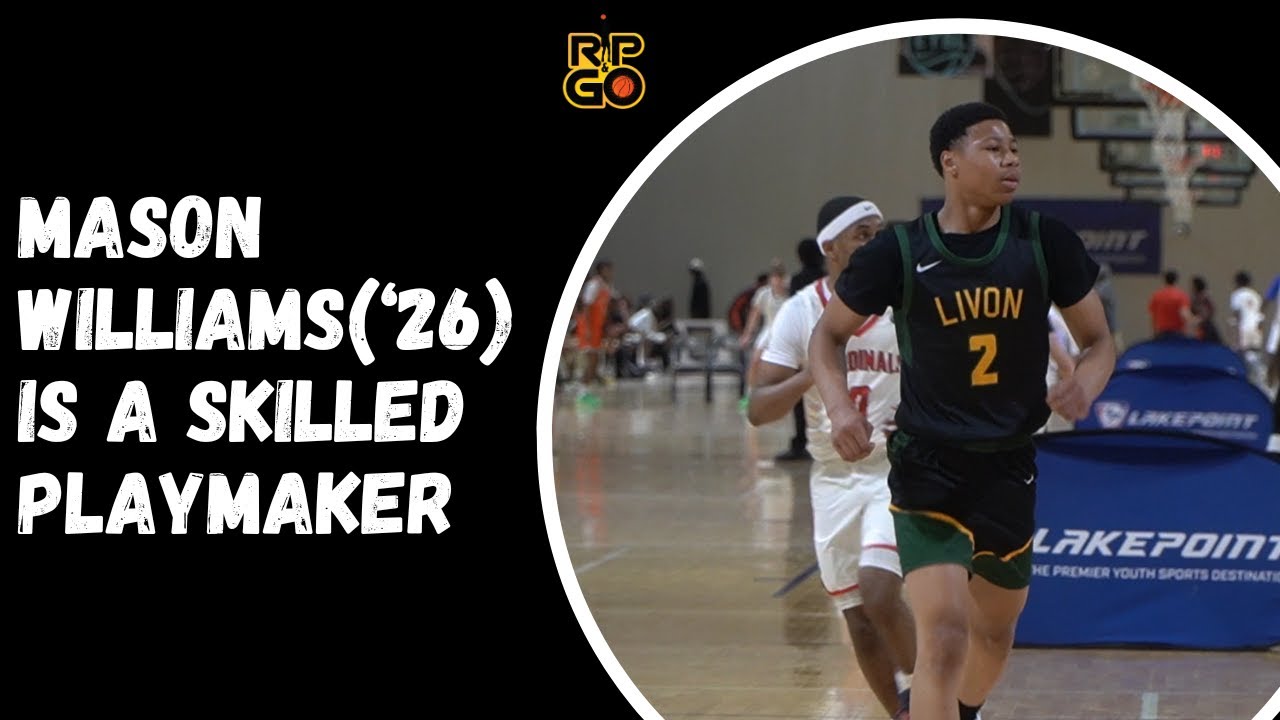 Mason Williams('26) Is A Skilled Playmaker (2024 Nike EYBL S2 ...