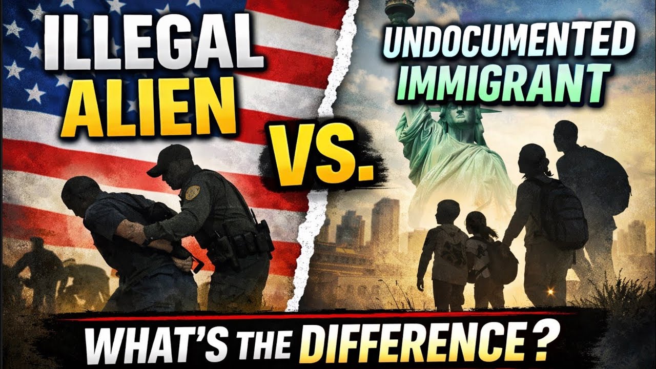 Illegal Alien vs. Undocumented Immigrant: What’s the Difference? - YouTube