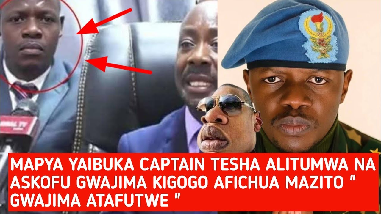 KIGOGO AIBUA MAPYA CAPTAIN TESHA ALITUMWA NA ASKOFU GWAJIMA " ALIFATA ...