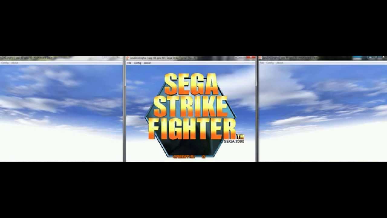 Sega Strike Fighter (Naomi Multiboard) Demul WIP - YouTube
