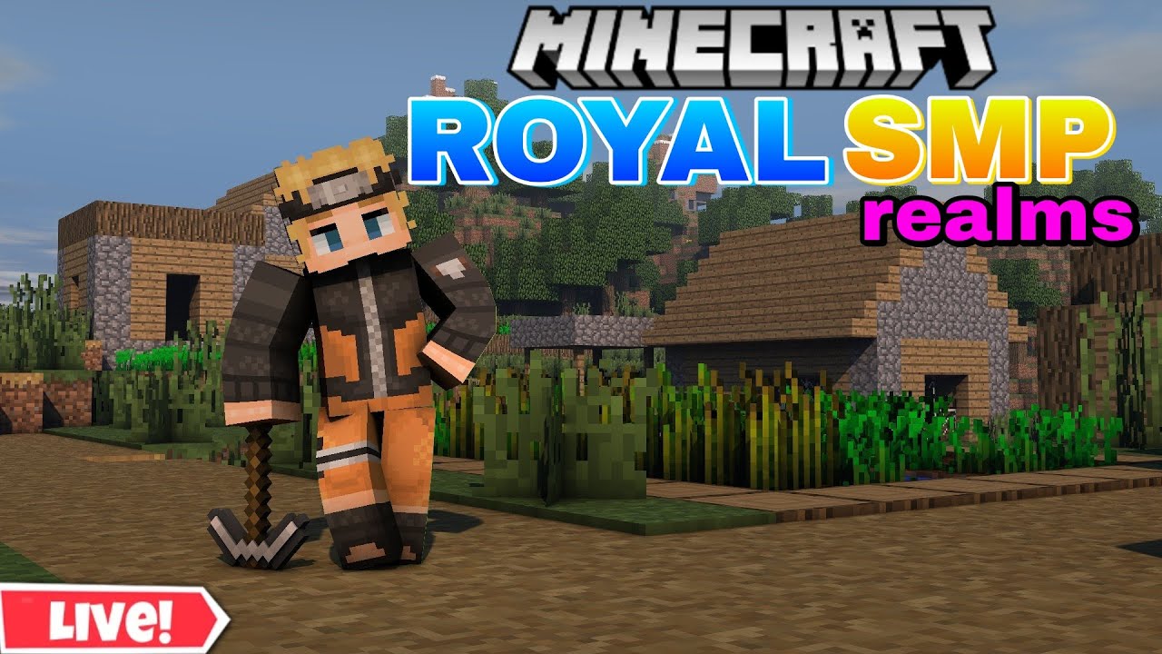 Today I Am Going To Build A House (Minecraft Realms ) Welcome To Royal ...
