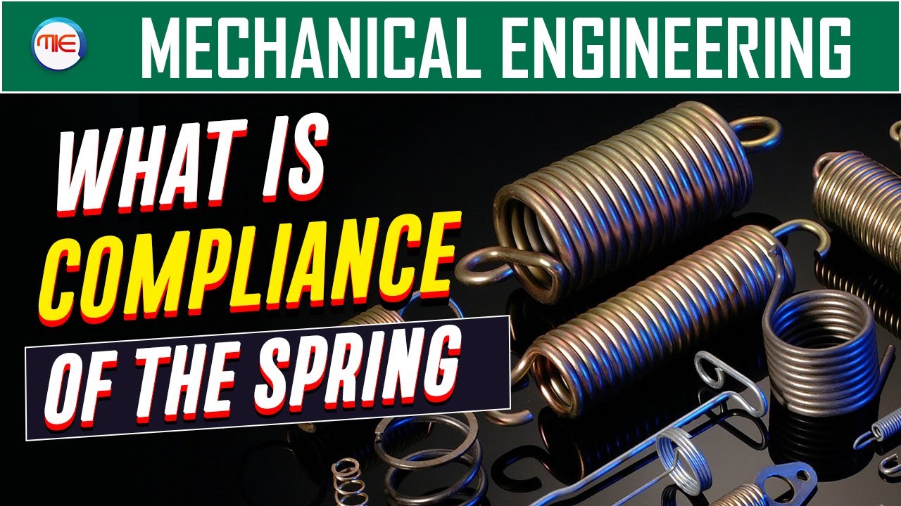 MECHANICAL ENGINEERING WHAT IS COMPLIANCE WITH THE SPRING - YouTube