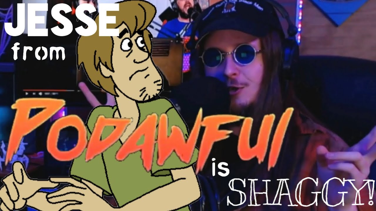 Jesse from PodAwful is Shaggy from "Scooby-Doo" - YouTube