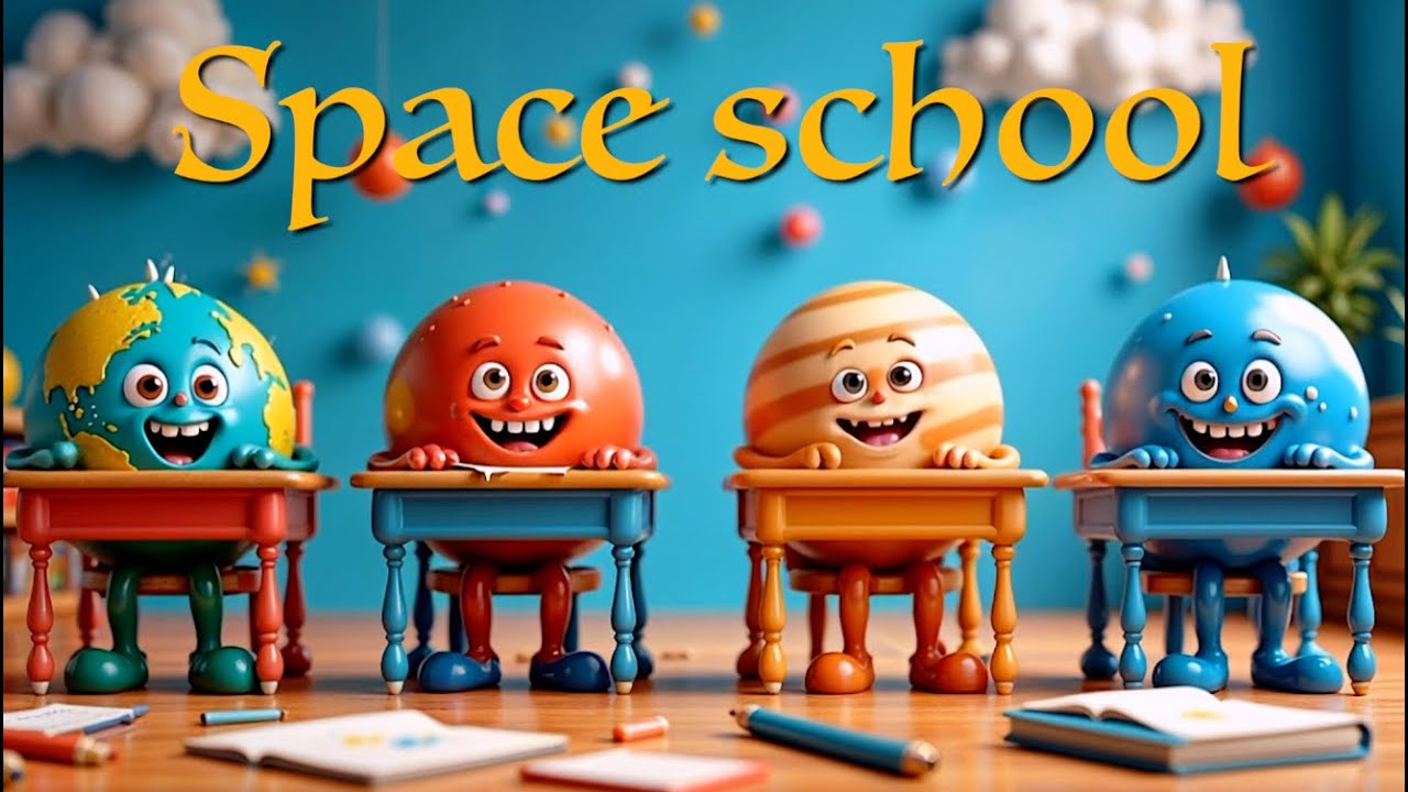 SPACE SCHOOL / the newcomer in the Cosmic School /cartoon for children ...