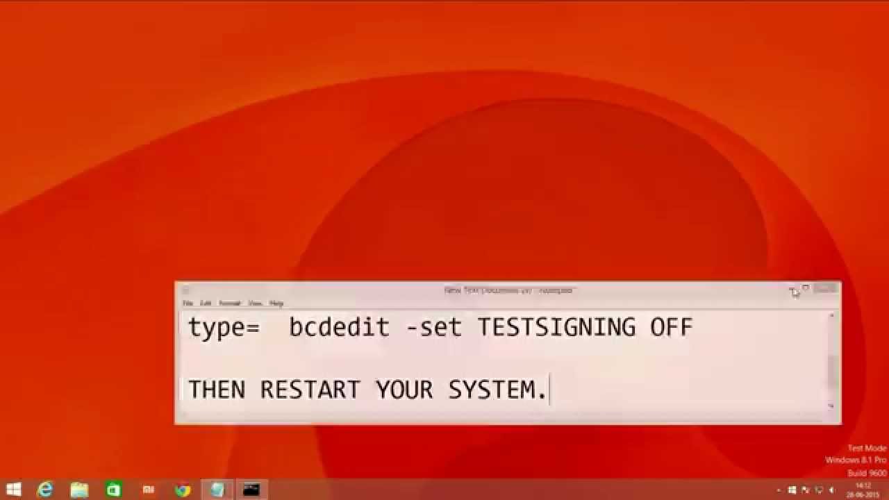 How to disable test mode on windows - YouTube