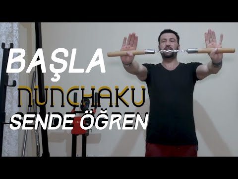 Bruce Lee'den bildiğimiz Nunchaku Basitce öğren Nunchaku başlangıç eğitimi Kungfu 1.seviye Dersleri