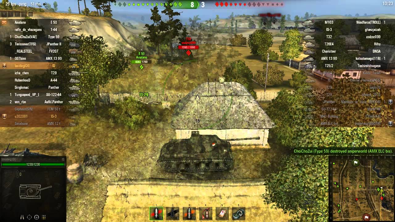 World Of Tanks Map PROKHOROVKA (IS) Tier VII Win - YouTube