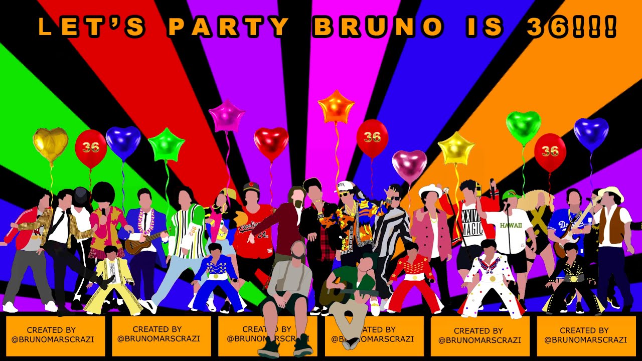 Happy Birthday Bruno Mars!!! - YouTube