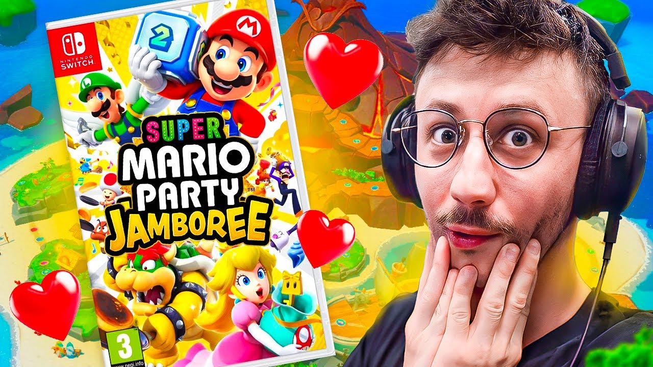 Le meilleur Mario Party en approche ??? - React Trailer Super Mario ...