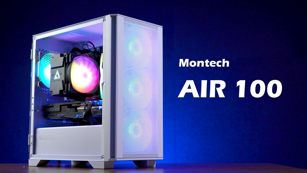 【Huan】 CP值最高的M-ATX機殼! Montech AIR 100評測 - YouTube