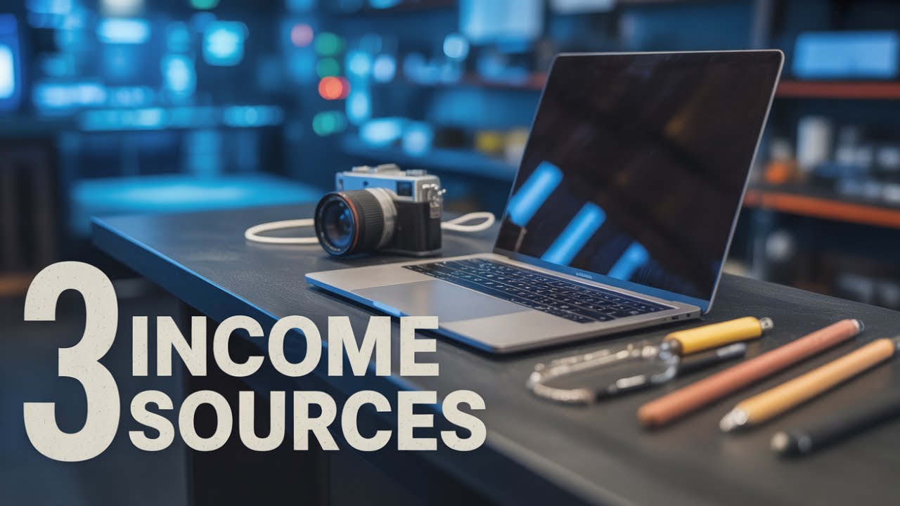 3 Income Sources Anyone Can Start Right Now - YouTube