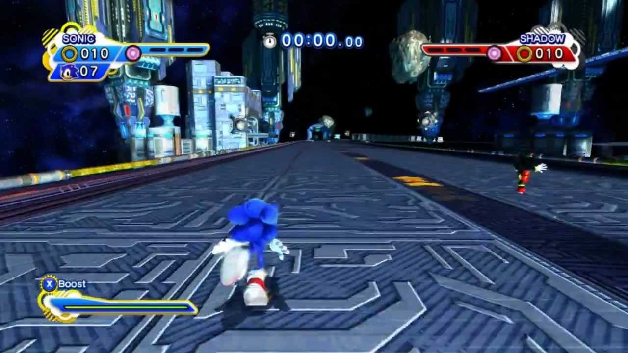 Sonic Generations - Vs. Shadow (Hard Mode) - YouTube