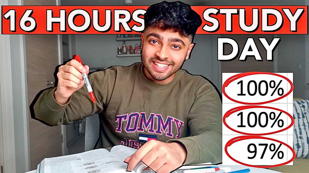 How I Tricked Myself to Study for 16 hours a day in Med School - YouTube