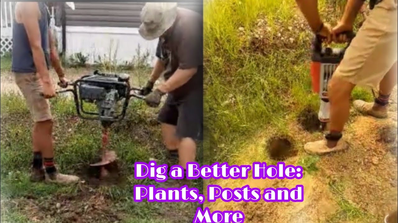 Dig a Better Hole: Plants, Posts and More - YouTube