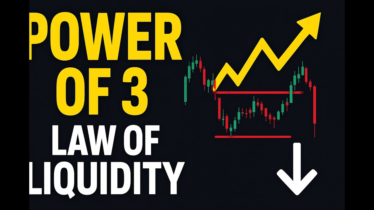 LAW of LIQUIDITY | The Secret Behind the Power of 3 Trading Strategy - YouTube