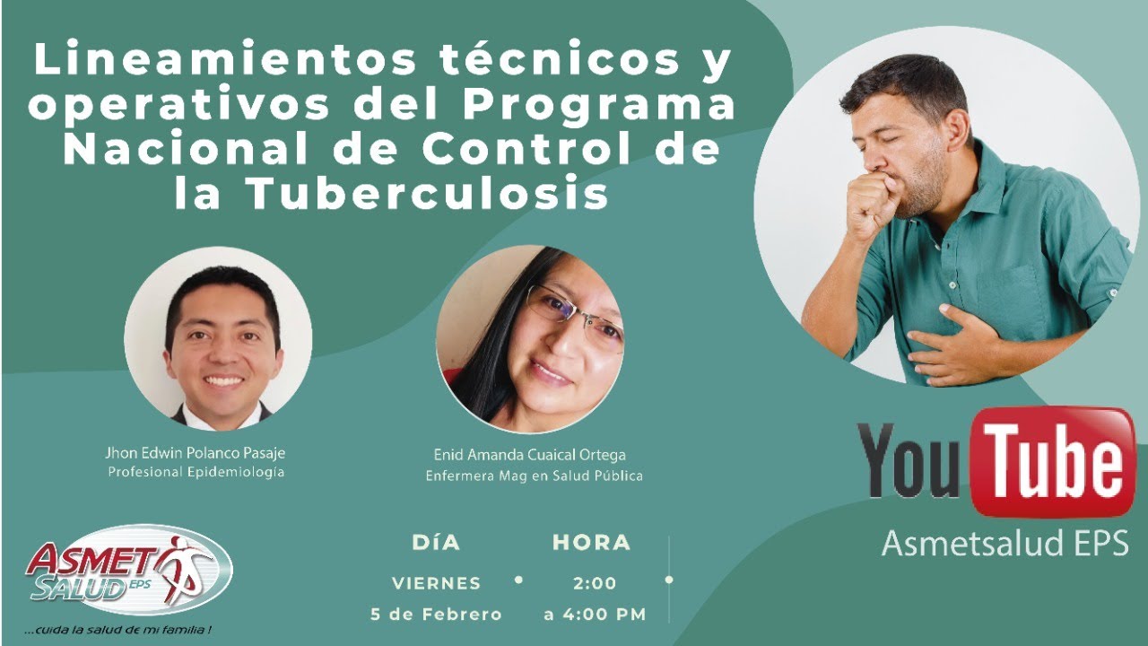 Lineamientos técnicos y operativos del programa Nacional del control de la Tuberculosis - YouTube