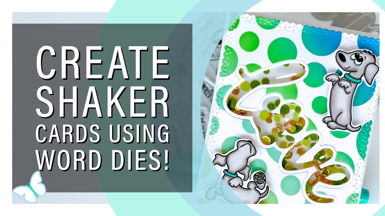 WOW results! Use Your Word Dies to Create Shaker Windows! - YouTube