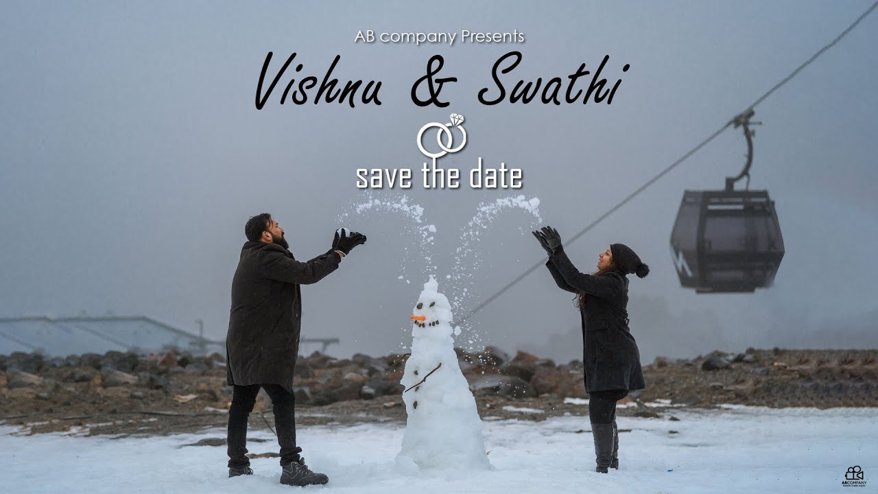 Swathi & Vishnu | Save The Date | 29/08/2022 | Cinematic | AB Company ...