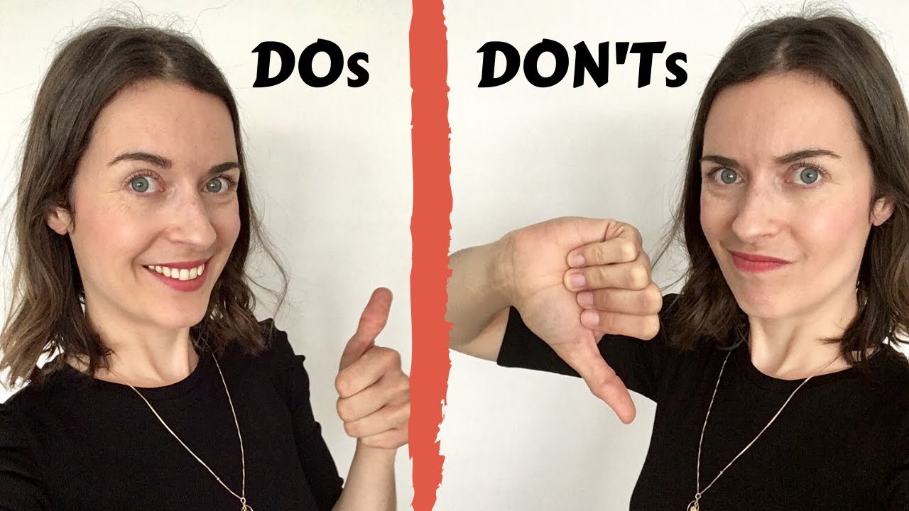 The DOs and DON'Ts of learning a foreign language - YouTube