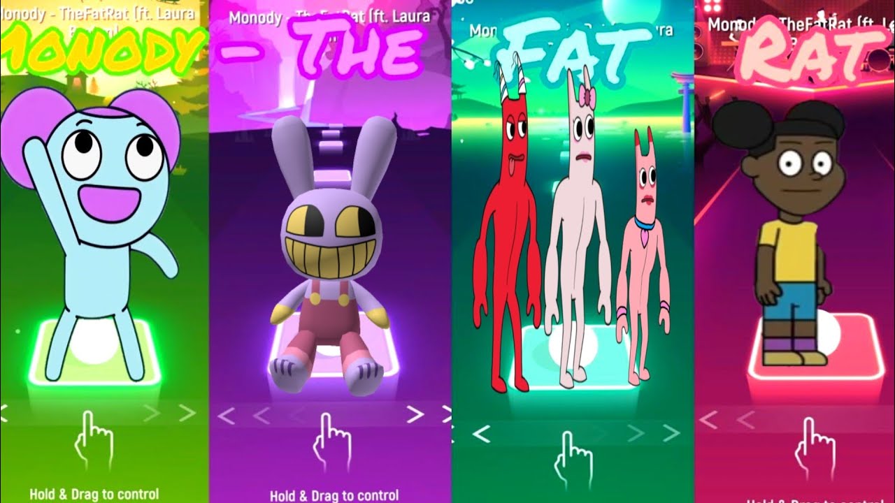 Pibby🆚Jax The Amazing Digital Circus🆚Garten of BanBa Game Toons🆚Amanda ...