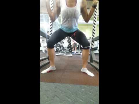 Squats (semi-sumo) - YouTube