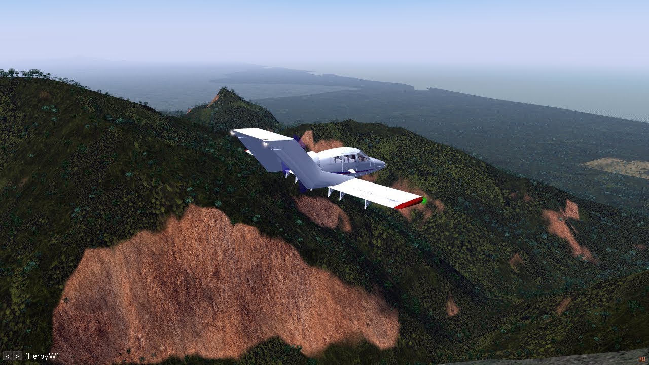 FlightGear Yak-58 in Honduras - YouTube