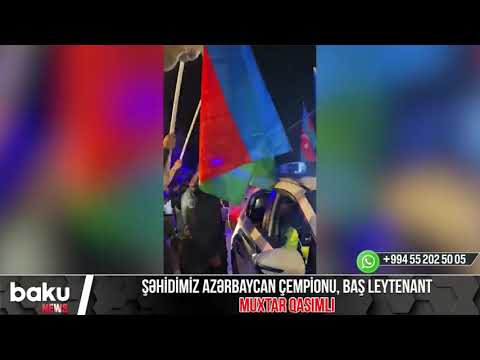 Şəhid Muxtar Qasimlinin yaxinlari danişdi.
