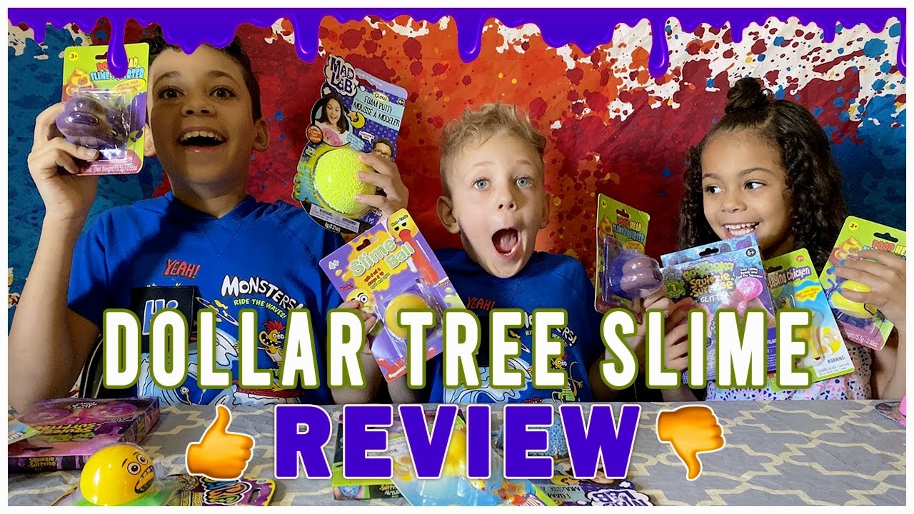 Dollar Tree SLIME Review | FINLEY KIDZ - YouTube