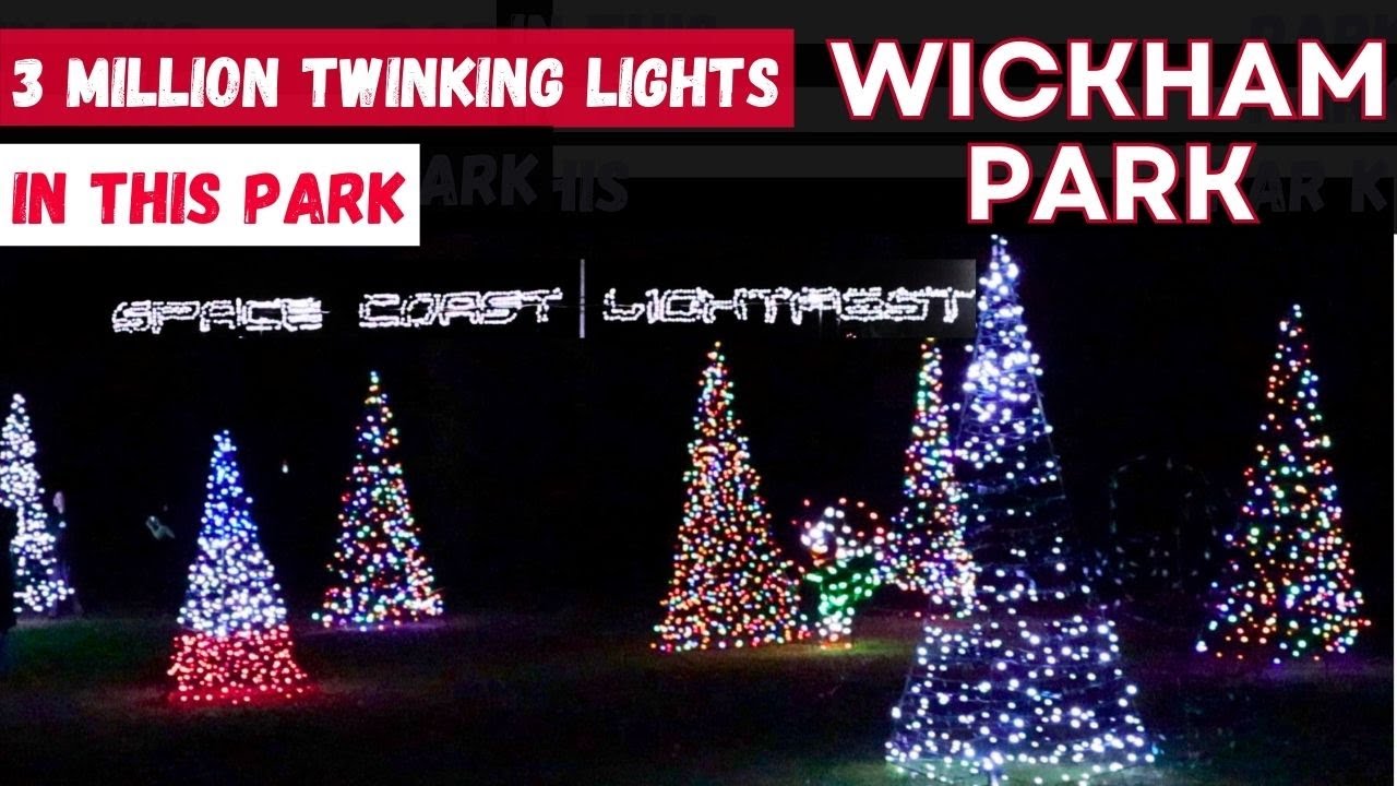 Space Coast Christmas Light Fest in Melbourne Florida🌴 - YouTube