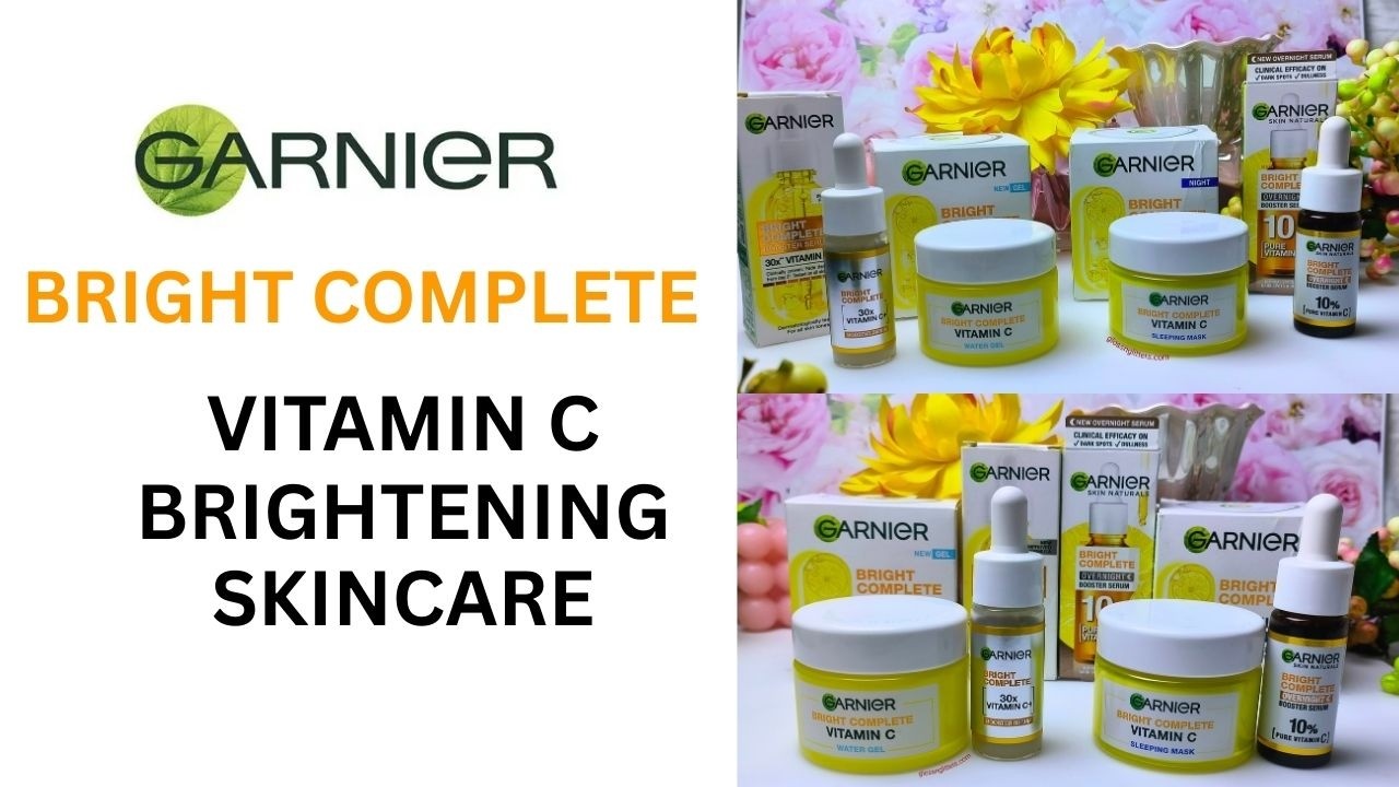 Garnier Vitamin C Skincare Range - YouTube