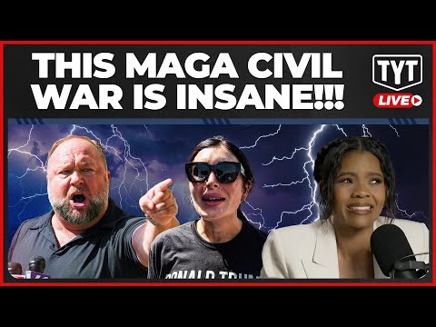 Alex Jones Goes SCORCHED EARTH On Candace Owens As MAGA CIVIL WAR Hits Fever Pitch!!