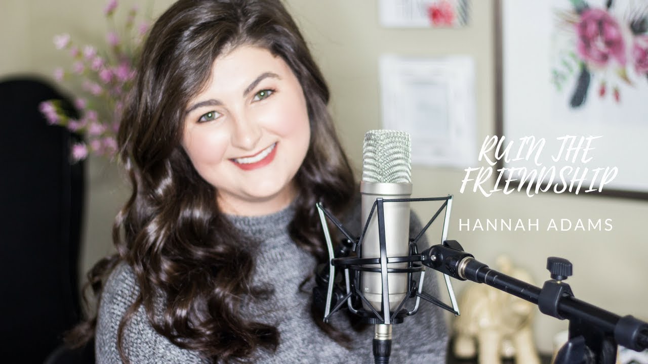 Demi Lovato | Ruin The Friendship (Cover by Hannah Adams) - YouTube