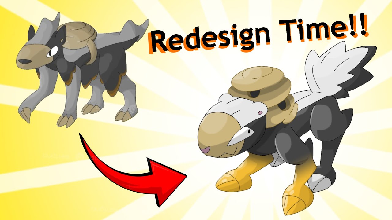 I Redesigned my Route One Pokemon!!! - YouTube