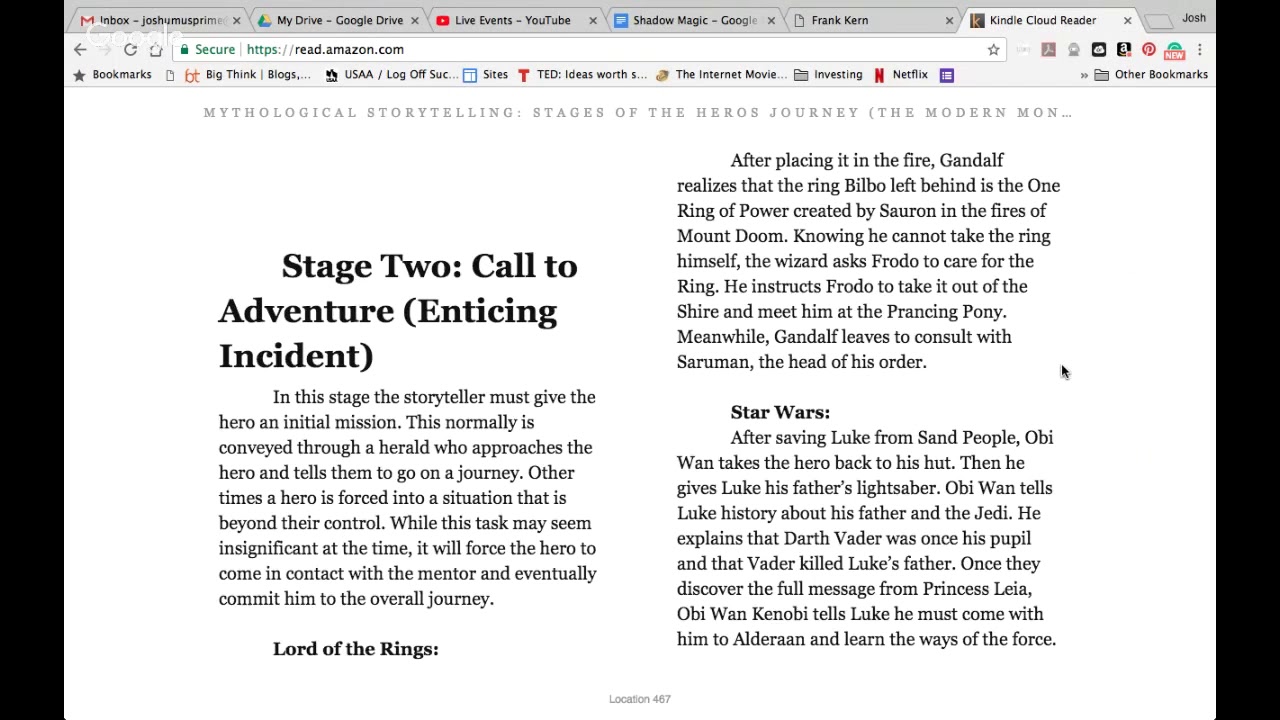 Modern Monomyth: How to Write The Call to Adventure (With Modern ...