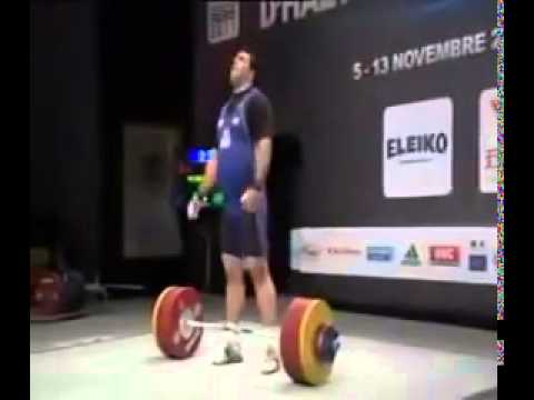 Ya Ali dedi agir cekini bele qaldirdi