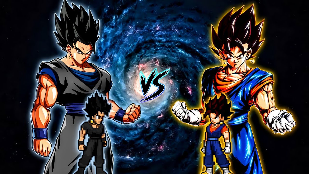 Black Gokhan (New) VS Vegito (all form) in Jump Force Mugen - YouTube
