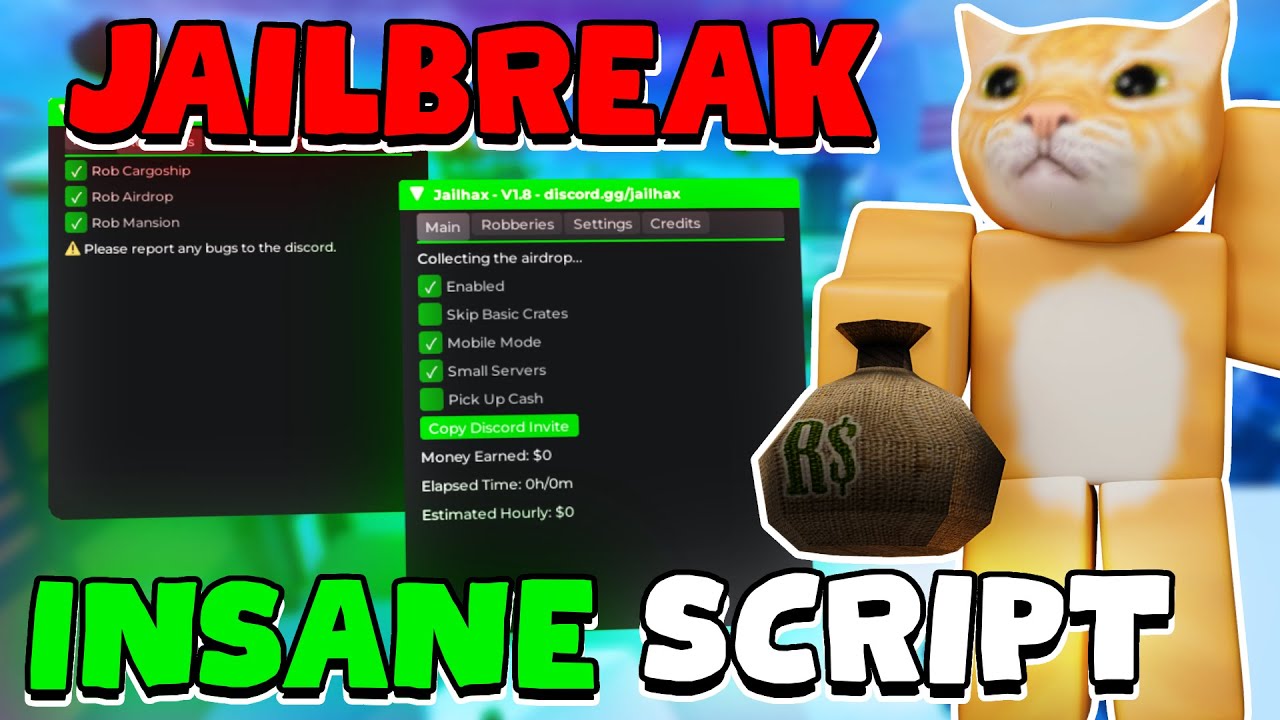 [OP FARM] The ULTIMATE Jailbreak Script, with the FASTEST Auto Farm ...